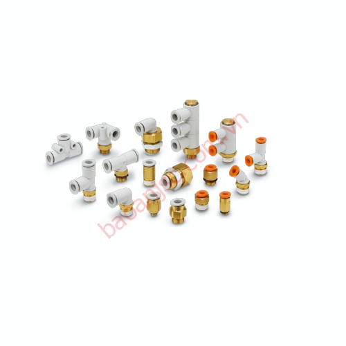 Đầu Nối Nhanh Hệ Mét Smc Kq2 Series